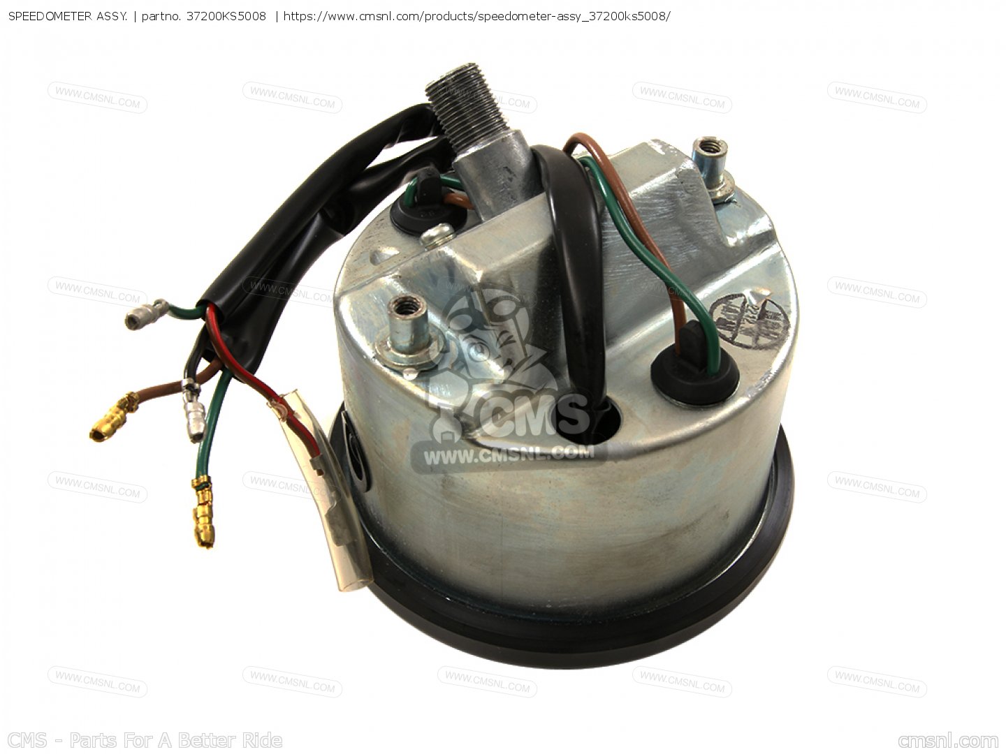 37200KS5008: Speedometer Assy. Honda - buy the 37200-KS5-008 at CMSNL