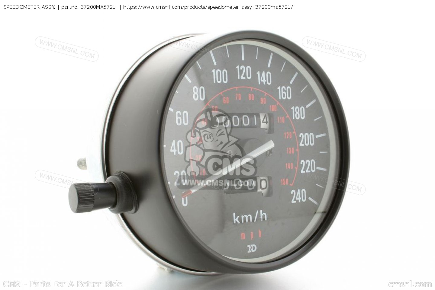 SPEEDOMETER ASSY. for Honda - order at CMSNL