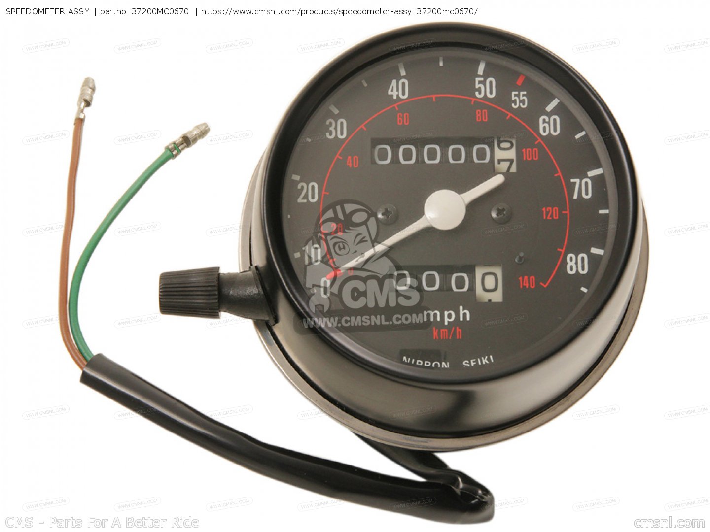 SPEEDOMETER ASSY. for Honda - order at CMSNL