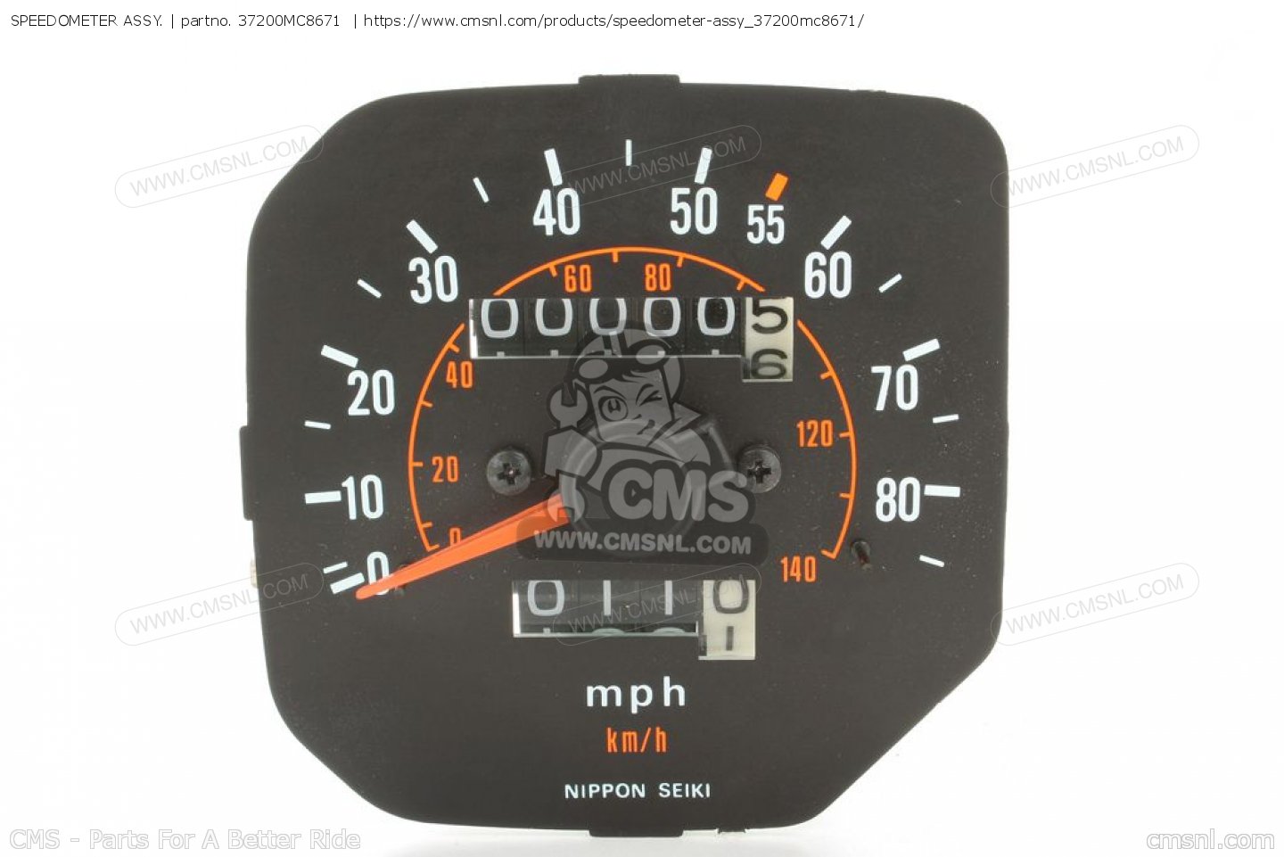SPEEDOMETER ASSY. for Honda - order at CMSNL