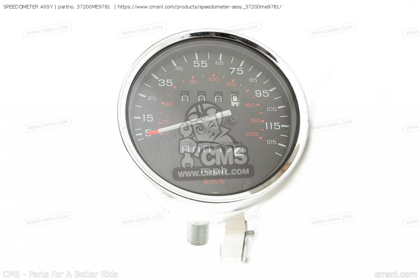 SPEEDOMETER ASSY for Honda - order at CMSNL
