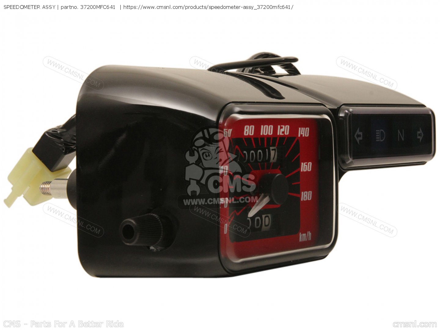 37200MFC641: Speedometer Assy Honda - buy the 37200-MFC-641 at CMSNL