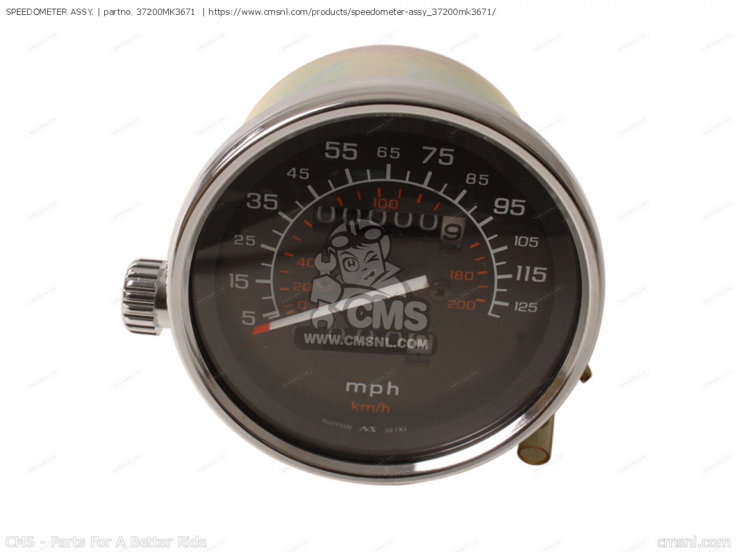 SPEEDOMETER ASSY. for Honda - order at CMSNL