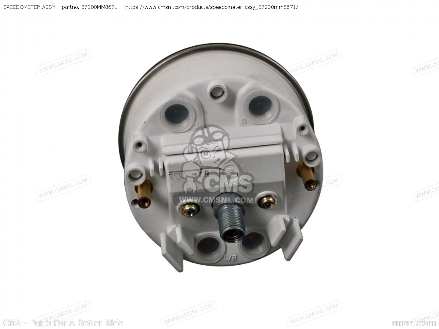 37200MM8671: SPEEDOMETER ASSY. Honda - buy the 37200-MM8-671 at CMSNL