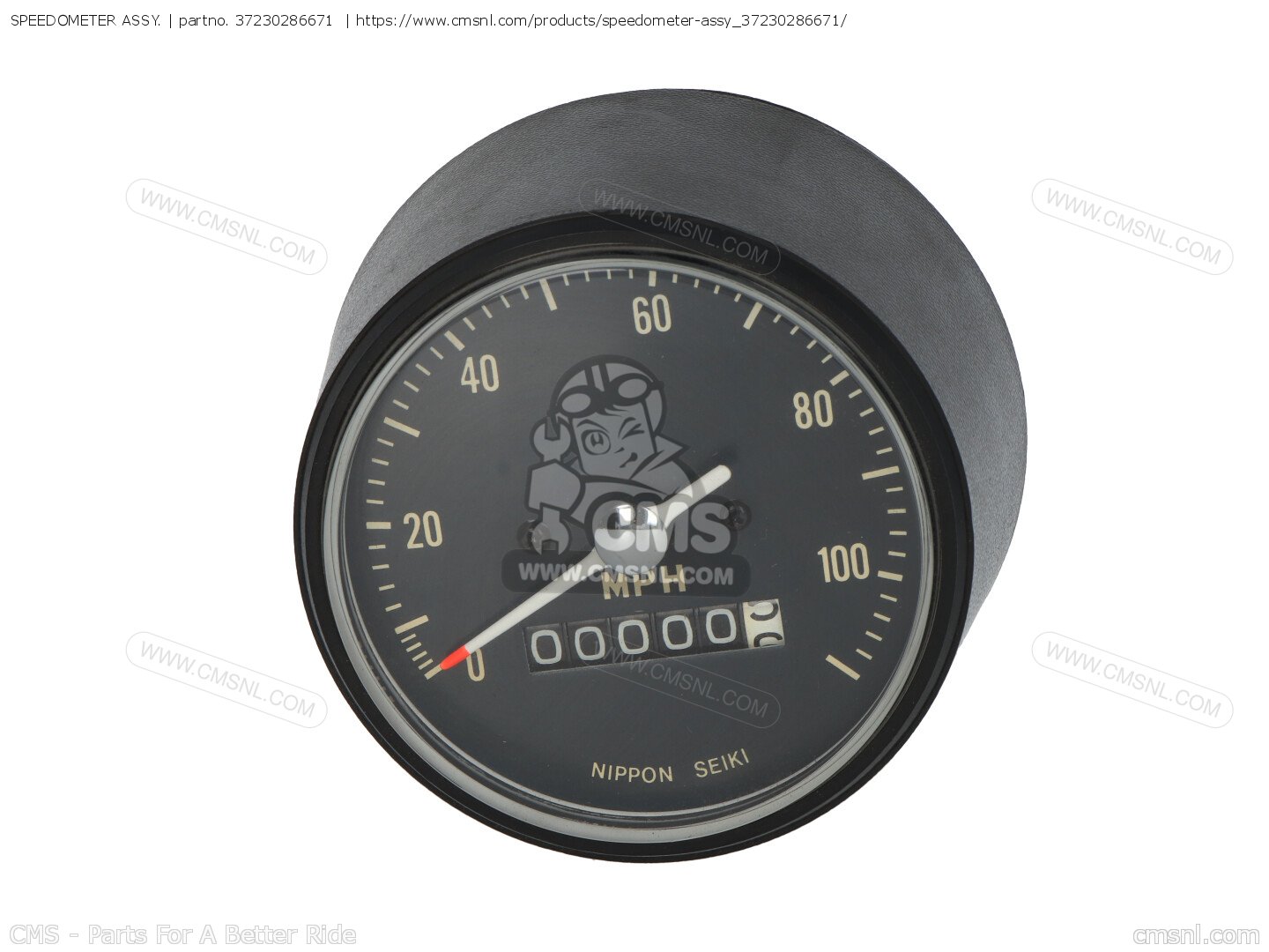 37230286671: SPEEDOMETER ASSY. Honda - buy the 37230-286-671 at CMSNL