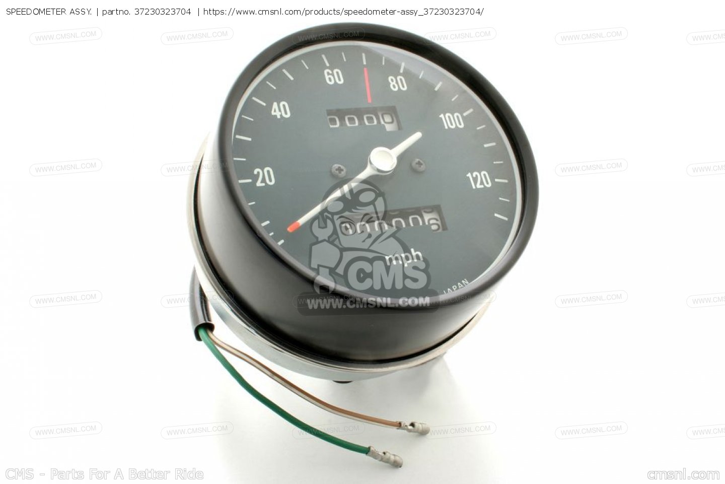 SPEEDOMETER ASSY. pour Honda - commander à CMSNL