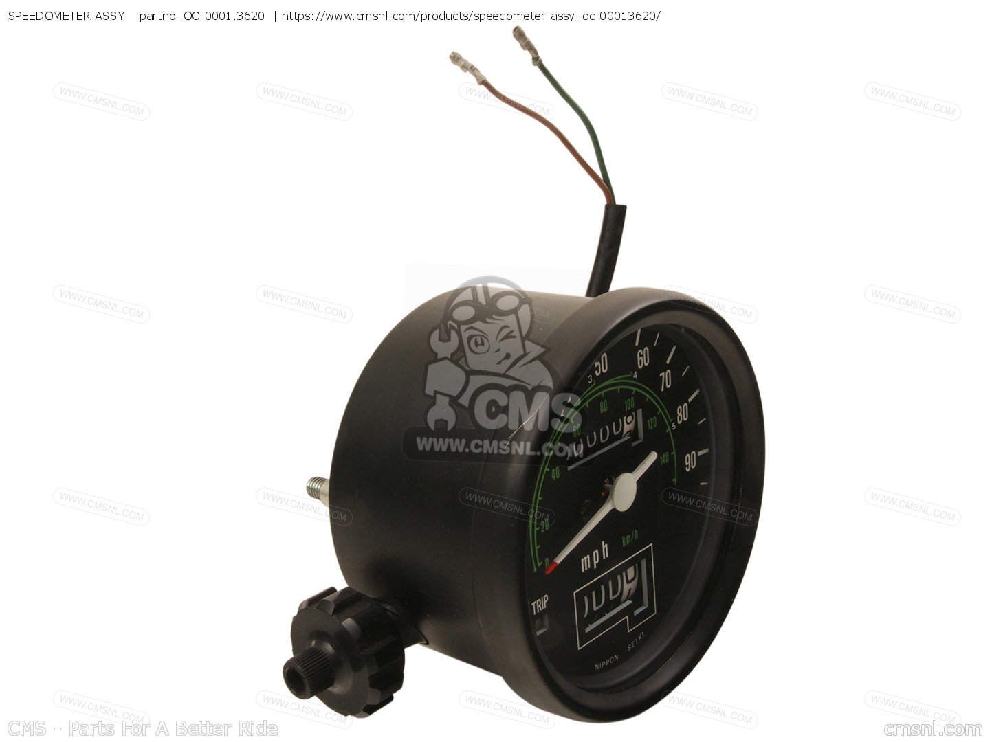 OC-0001.3620: Speedometer Assy. Honda , an alternative for 37200-MA0-771 - buy item at CMSNL