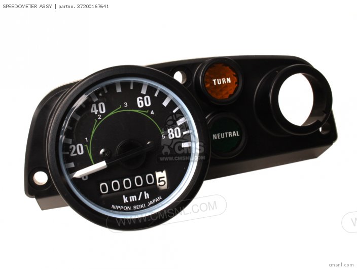 37200167641: SPEEDOMETER ASSY. Honda - buy the 37200-167-641 at CMSNL