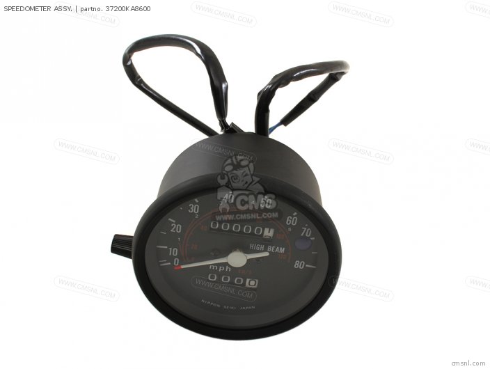 37200KA8600: SPEEDOMETER ASSY. Honda - buy the 37200-KA8-600 at CMSNL