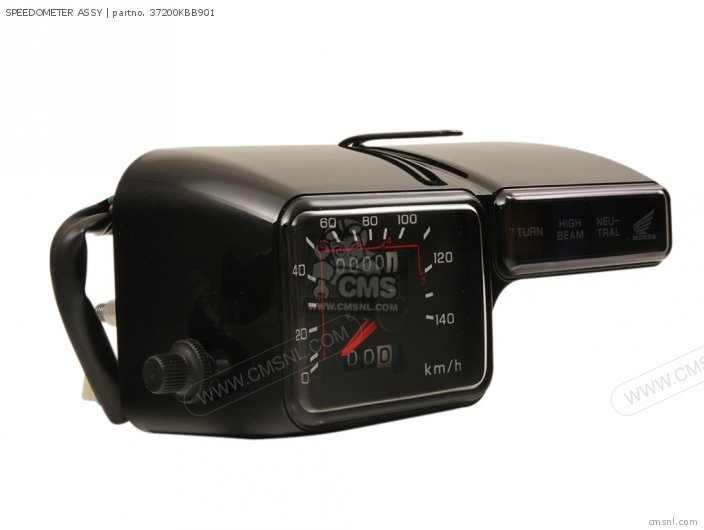 37200KBB901: SPEEDOMETER ASSY Honda - buy the 37200-KBB-901 at CMSNL