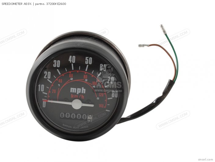 37200KE2600: SPEEDOMETER ASSY. Honda - buy the 37200-KE2-600 at CMSNL