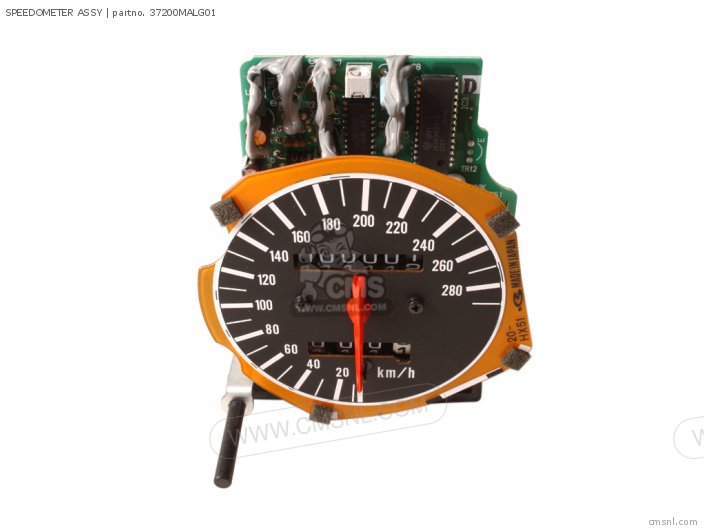 37200MALG01: Speedometer Assy Honda - buy the 37200-MAL-G01 at CMSNL