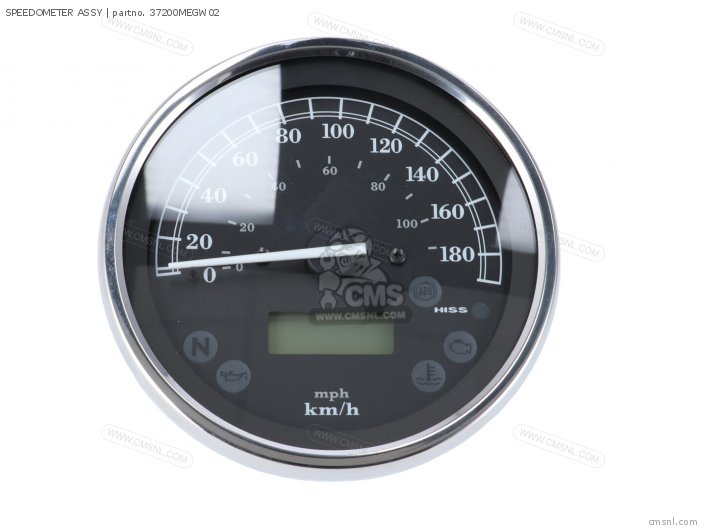37200MEGW02: Speedometer Assy Honda - buy the 37200-MEG-W02 at CMSNL