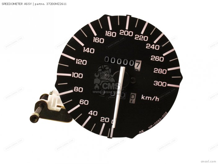 37200MZ2611: Speedometer Assy Honda - buy the 37200-MZ2-611 at CMSNL