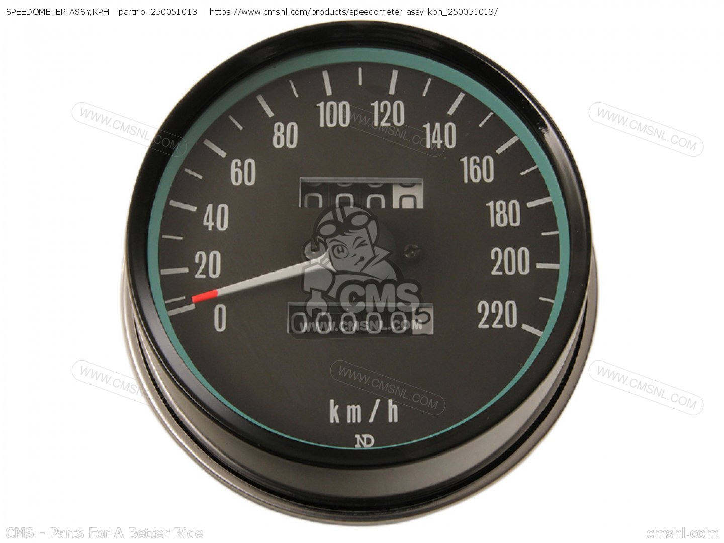 250051013: SPEEDOMETER ASSY,KPH Kawasaki - buy the 25005-1013 at CMSNL