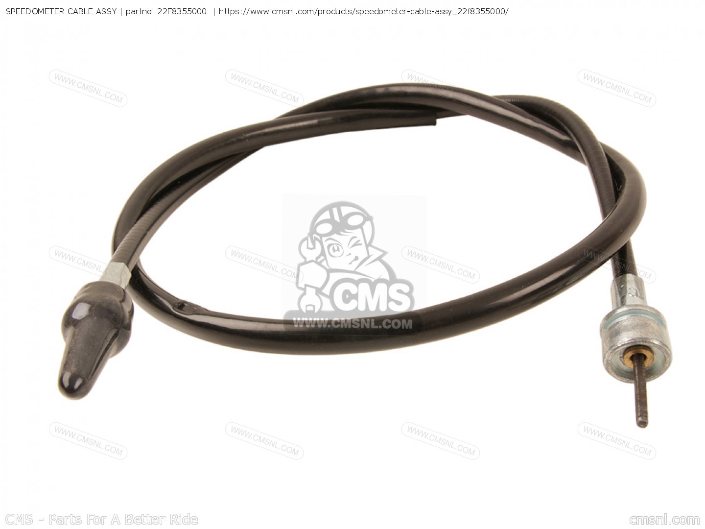 SPEEDOMETER CABLE ASSY for T50 1986 2FM ENGLAND 262FM-310E1 - order at ...