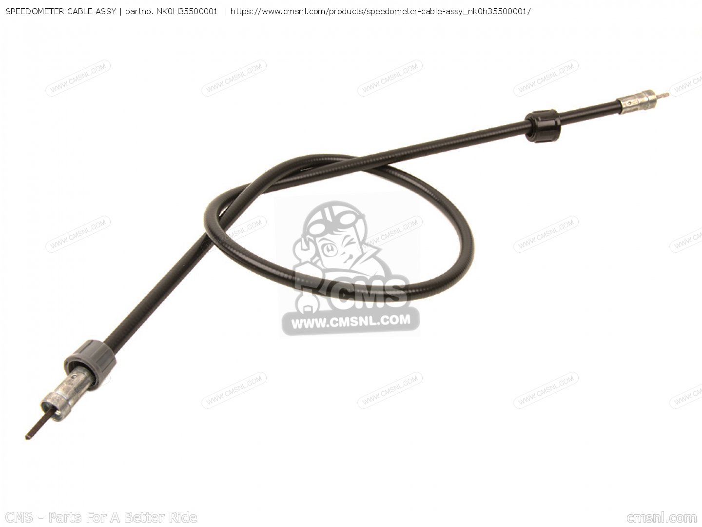 NK0H35500001: Speedometer Cable Assy Yamaha - buy the NK0-H3550-00-01 ...