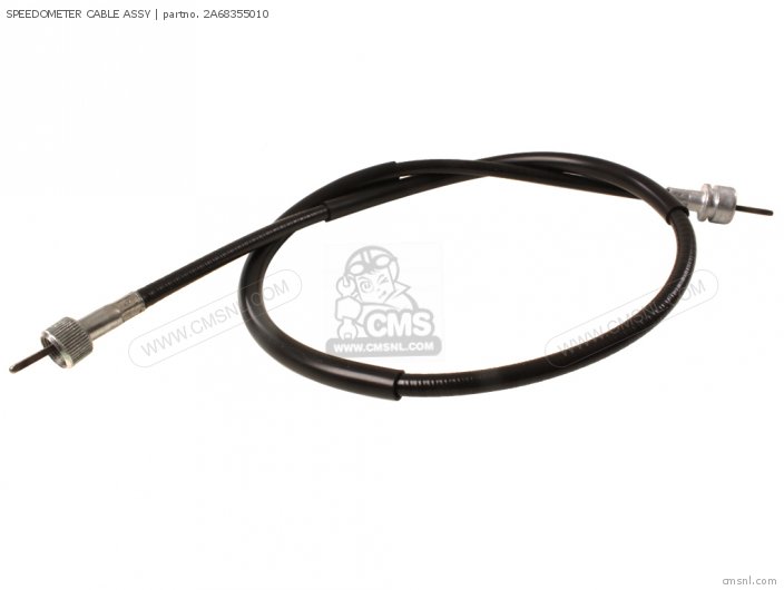 2A68355010: Speedometer Cable Assy Yamaha - buy the 2A6-83550-10-00 at ...