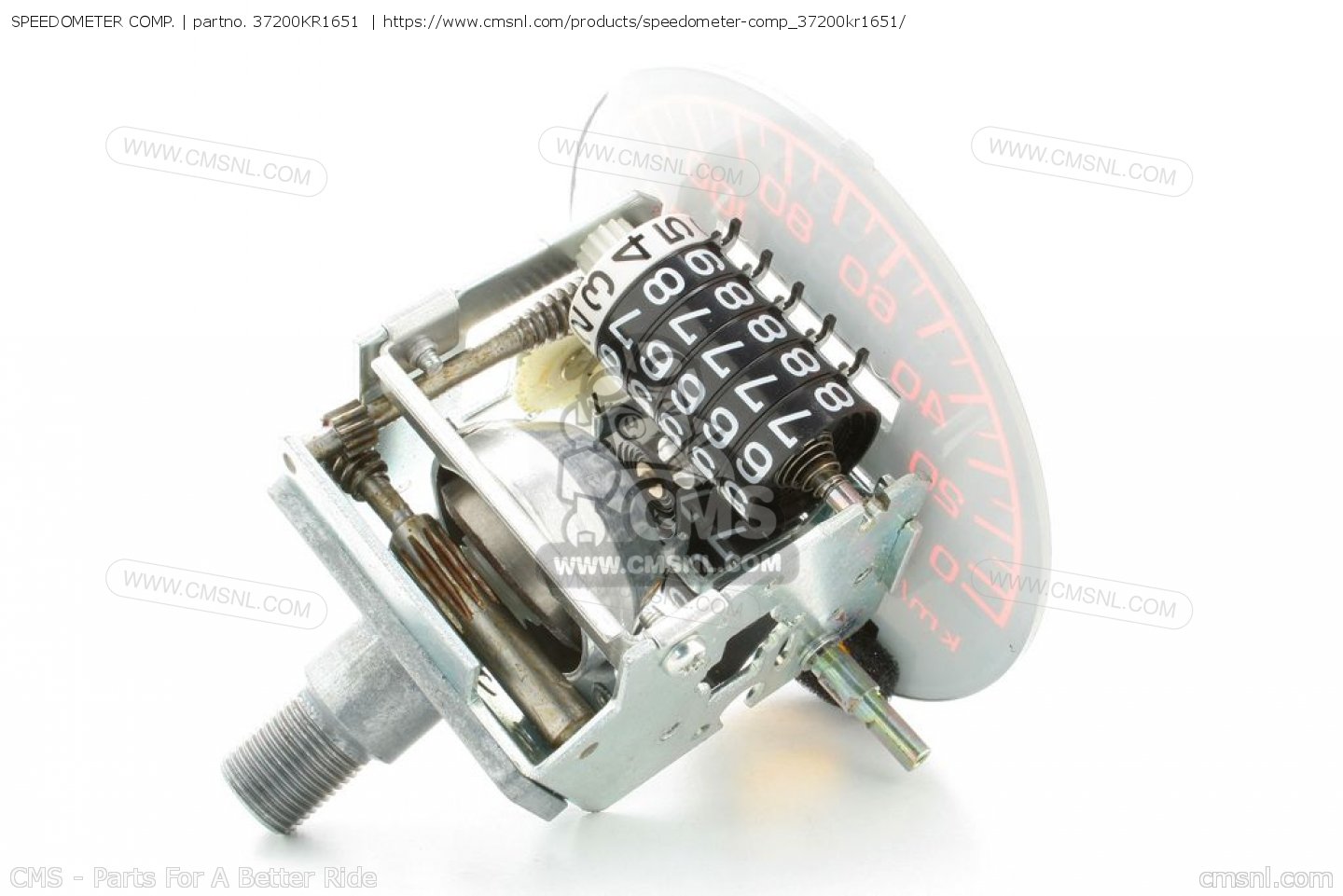 37200KR1651: Speedometer Comp. Honda - buy the 37200-KR1-651 at CMSNL