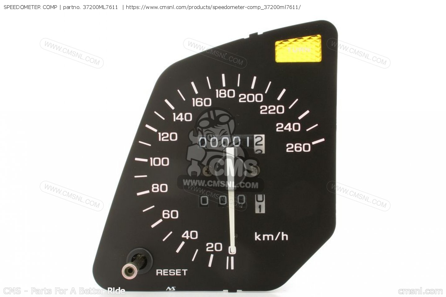 37200ML7611: Speedometer Comp Honda - buy the 37200-ML7-611 at CMSNL
