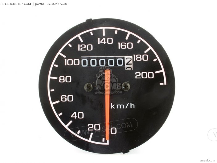 37200KBA930: Speedometer Comp Honda - buy the 37200-KBA-930 at CMSNL