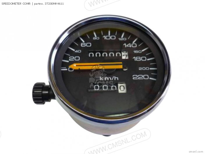 37200MK4611: SPEEDOMETER COMP. Honda - buy the 37200-MK4-611 at CMSNL