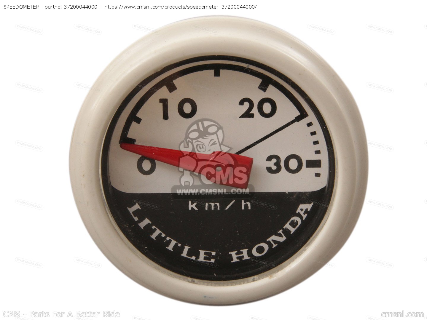 37200044000: SPEEDOMETER Honda - buy the 37200-044-000 at CMSNL