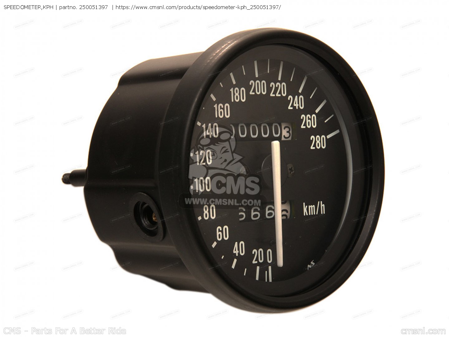 250051397: Speedometer,kph Kawasaki - buy the 25005-1397 at CMSNL