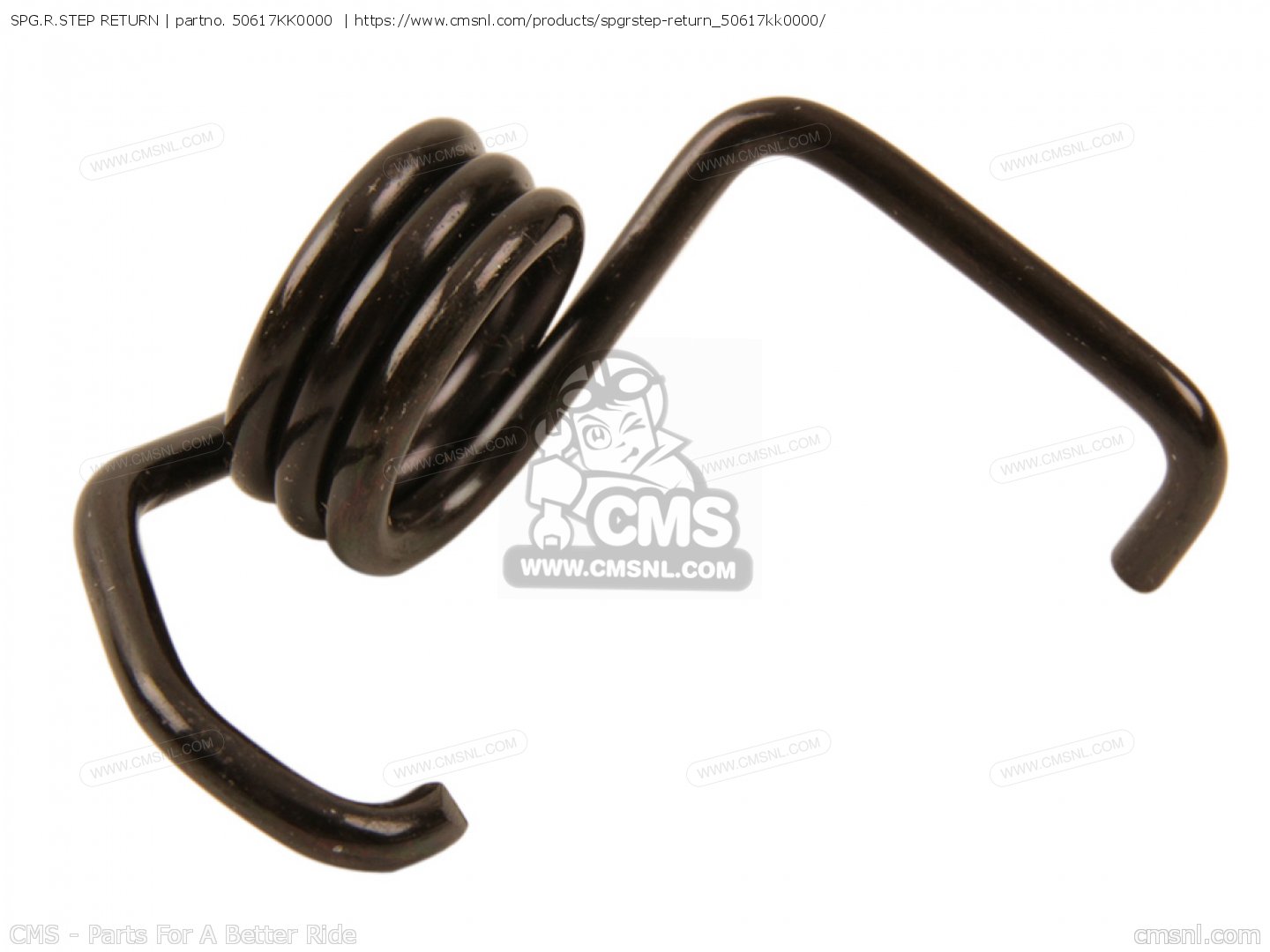50617KK0000: SPG.R.STEP RETURN Honda - buy the 50617-KK0-000 at CMSNL