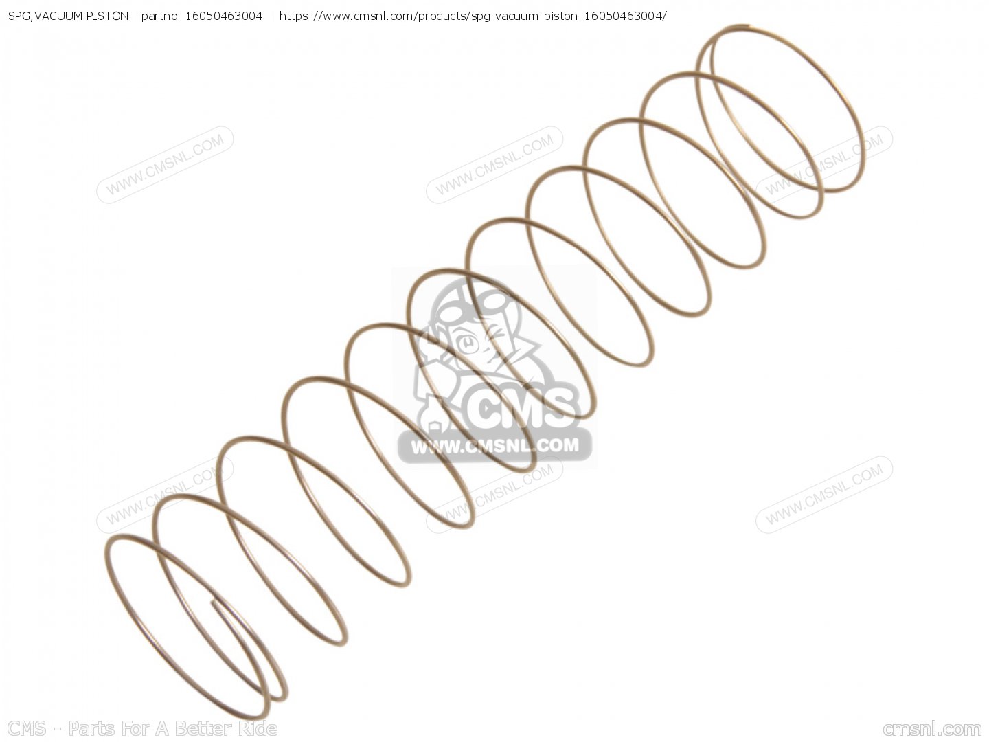 SPG,VACUUM PISTON for GL1100A GOLDWING ASPENCADE 1982 (C) USA - order ...