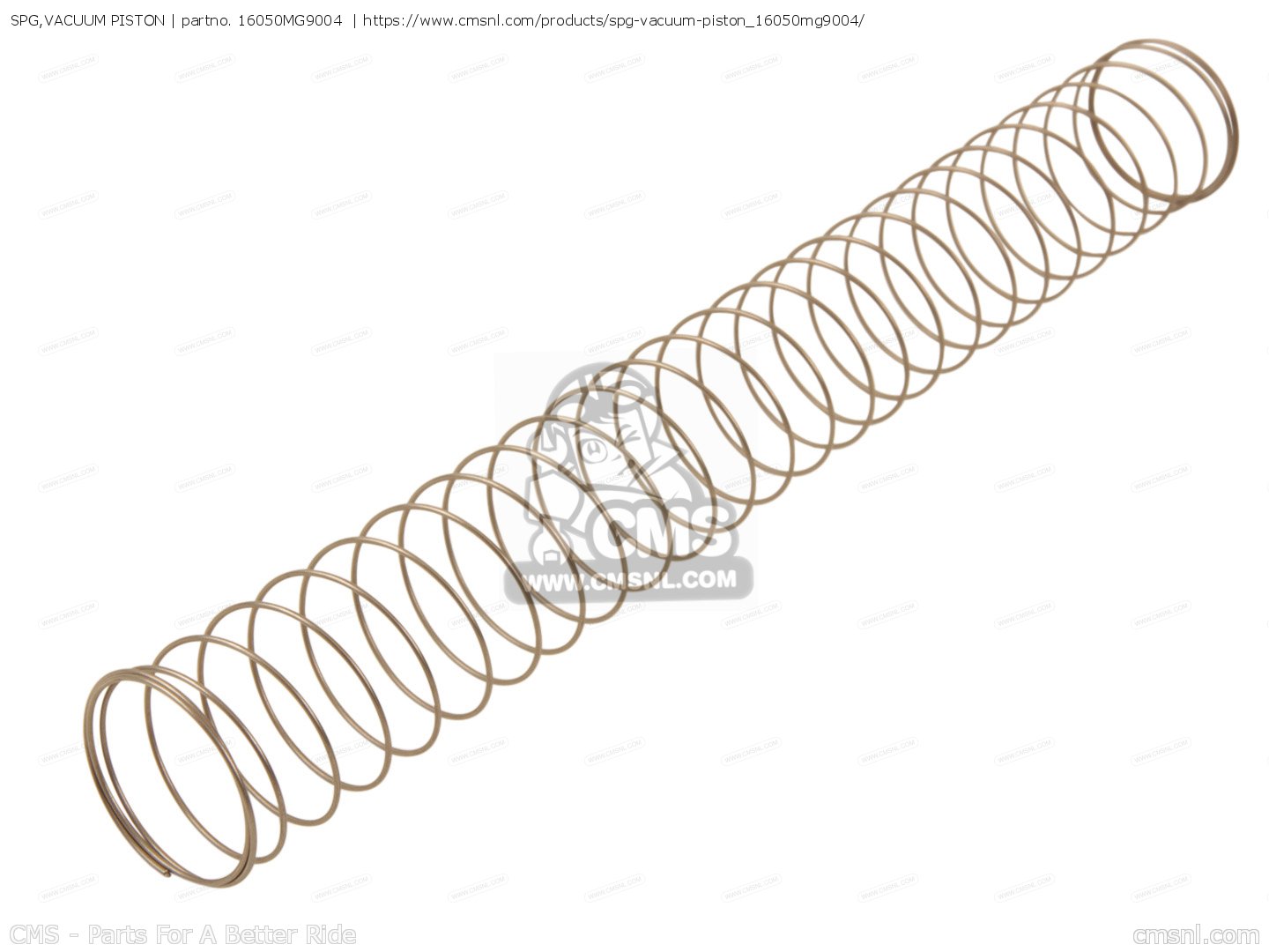 SPG,VACUUM PISTON for GL1200D GOLDWING 1986 (G) - order at CMSNL