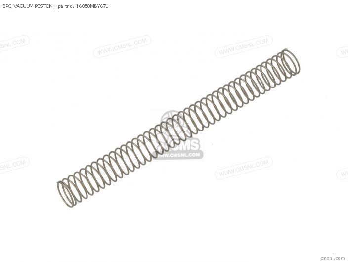 16050MBY671: Spg,vacuum Piston Honda - buy the 16050-MBY-671 at CMSNL