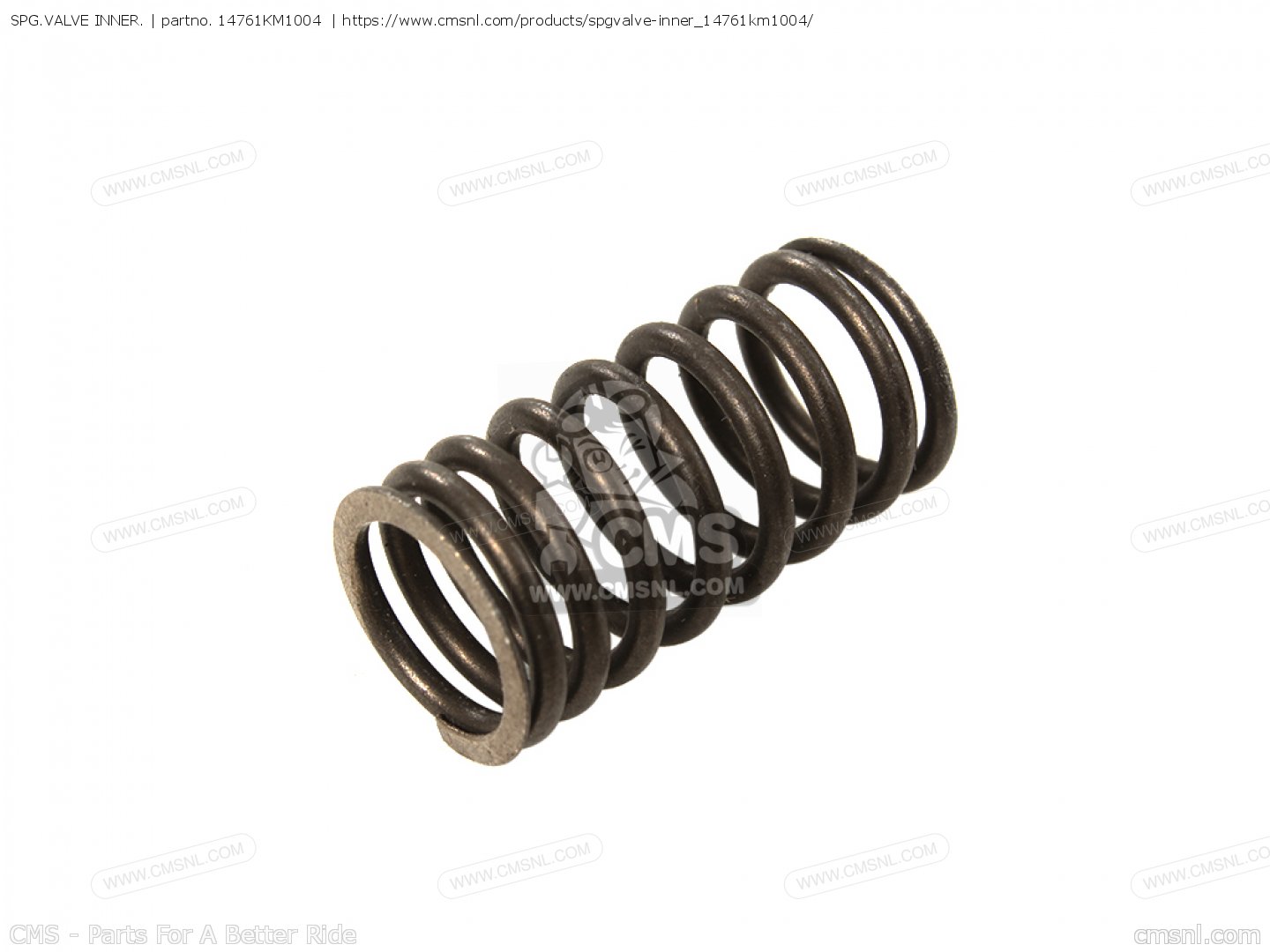 14761KM1004: SPG.VALVE INNER. Honda - buy the 14761-KM1-004 at CMSNL