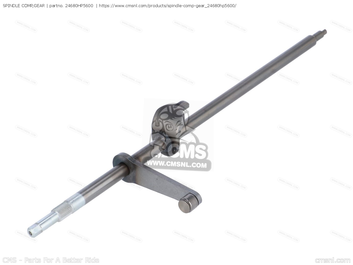 24680HP5600: SPINDLE COMP,GEAR Honda - buy the 24680-HP5-600 at CMSNL