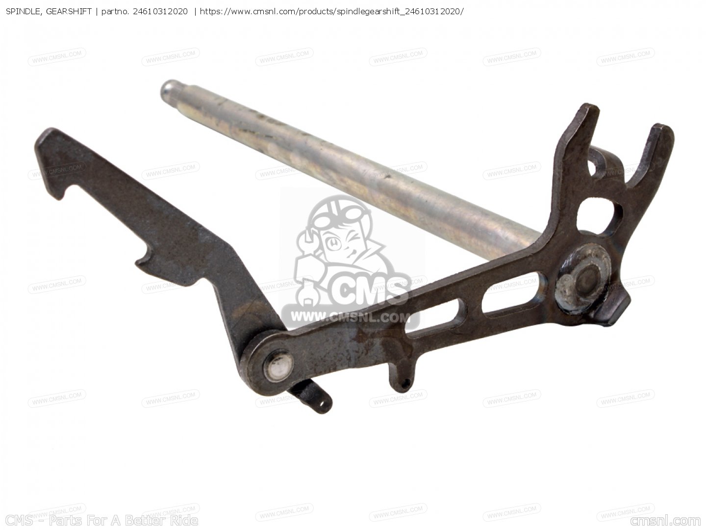 24610312020: SPINDLE, GEARSHIFT Honda - buy the 24610-312-020 at CMSNL
