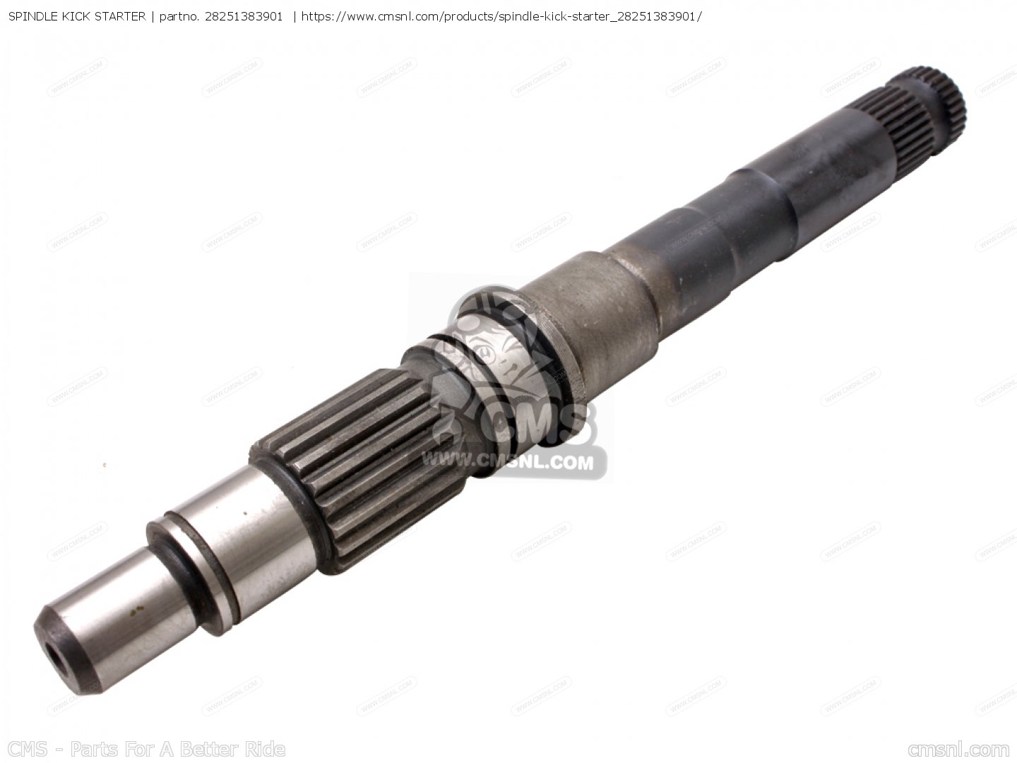 28251383901: SPINDLE KICK STARTER Honda - buy the 28251-383-901 at CMSNL