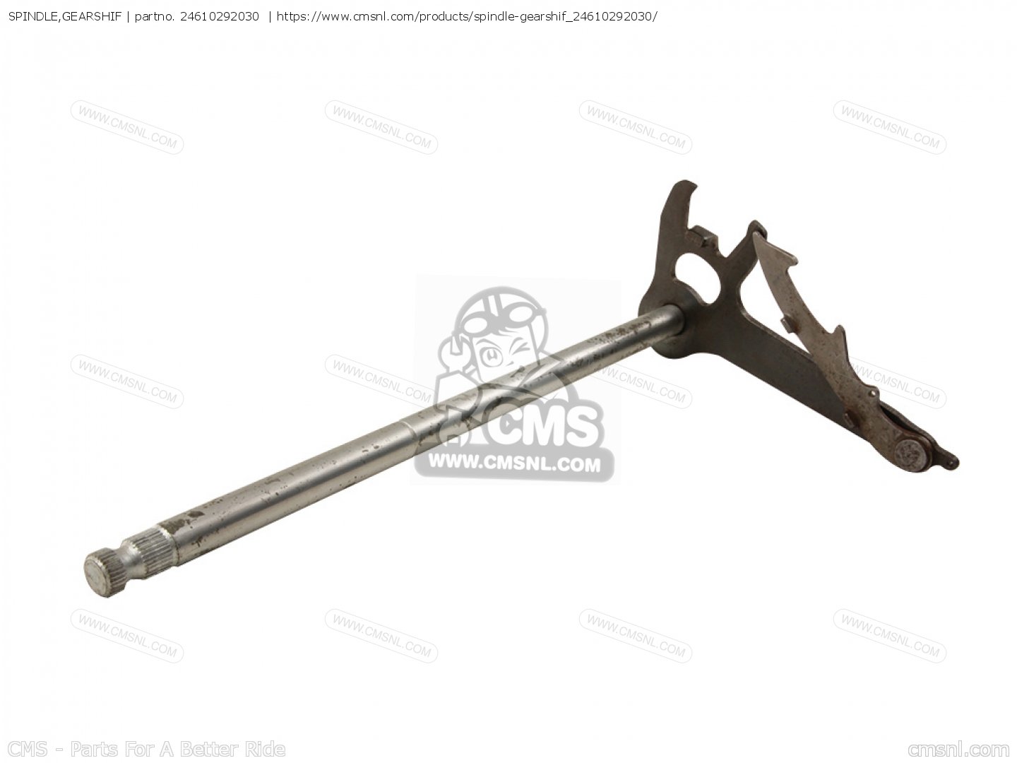 24610292030: SPINDLE,GEARSHIF Honda - buy the 24610-292-030 at CMSNL