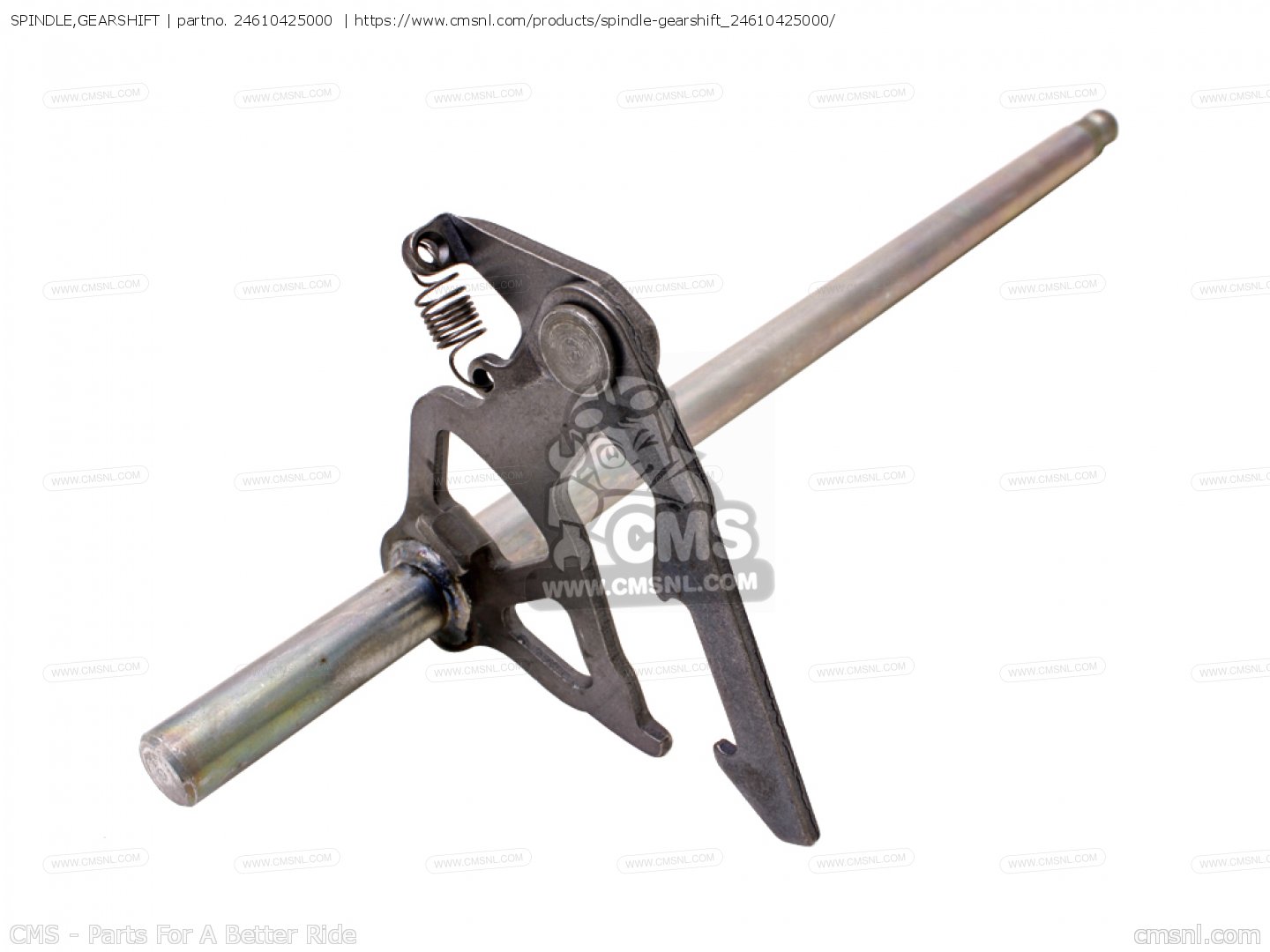 24610425000: SPINDLE,GEARSHIFT Honda - buy the 24610-425-000 at CMSNL
