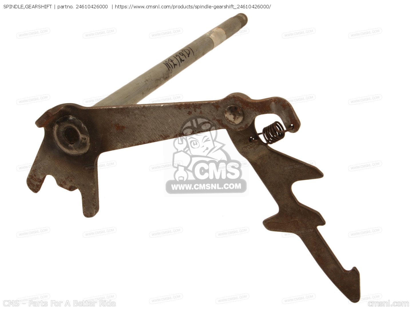 24610426000: Spindle,gearshift Honda - buy the 24610-426-000 at CMSNL