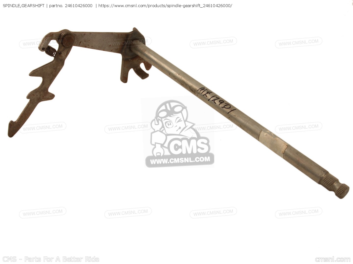 24610426000: Spindle,gearshift Honda - buy the 24610-426-000 at CMSNL