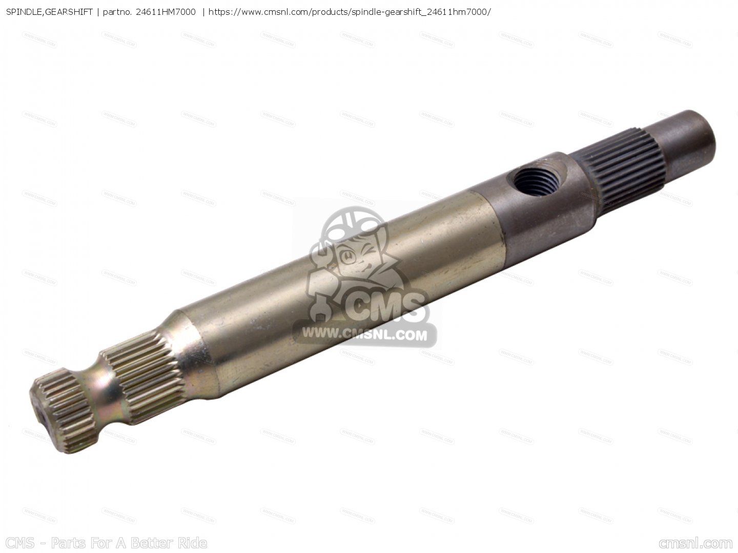 SPINDLE,GEARSHIFT for TRX250EX 2001 (1) USA - order at CMSNL