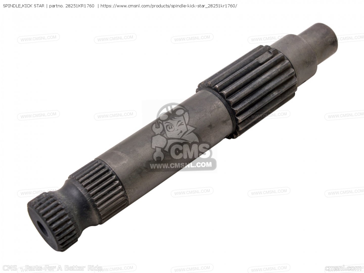 28251KR1760: Spindle,kick Star Honda - buy the 28251-KR1-760 at CMSNL