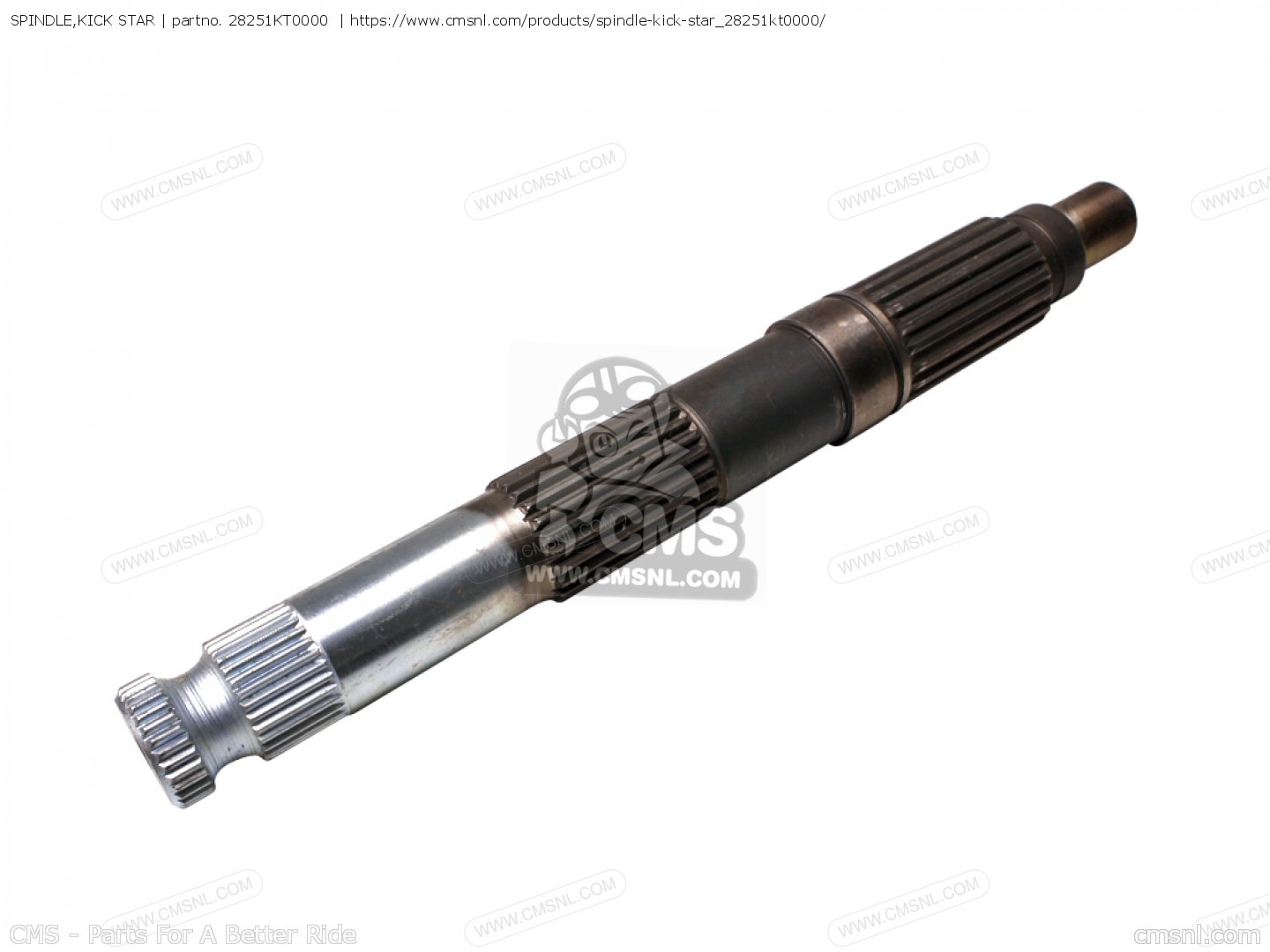 28251KT0000: Spindle,kick Star Honda - buy the 28251-KT0-000 at CMSNL