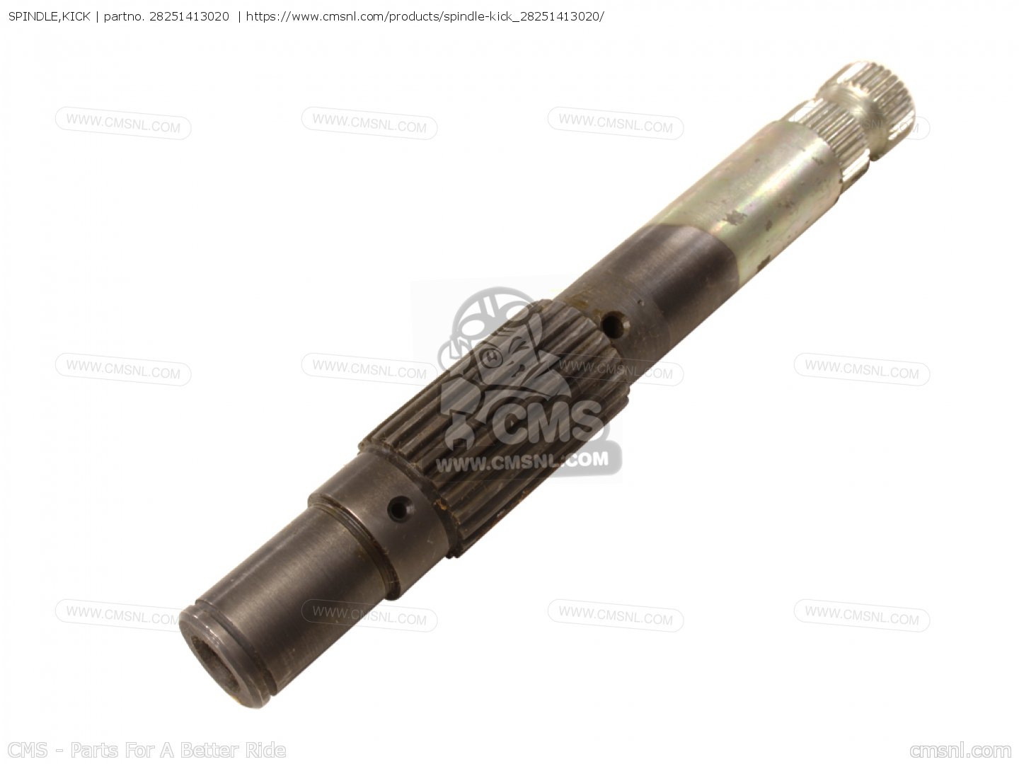 28251413020: SPINDLE,KICK Honda - buy the 28251-413-020 at CMSNL