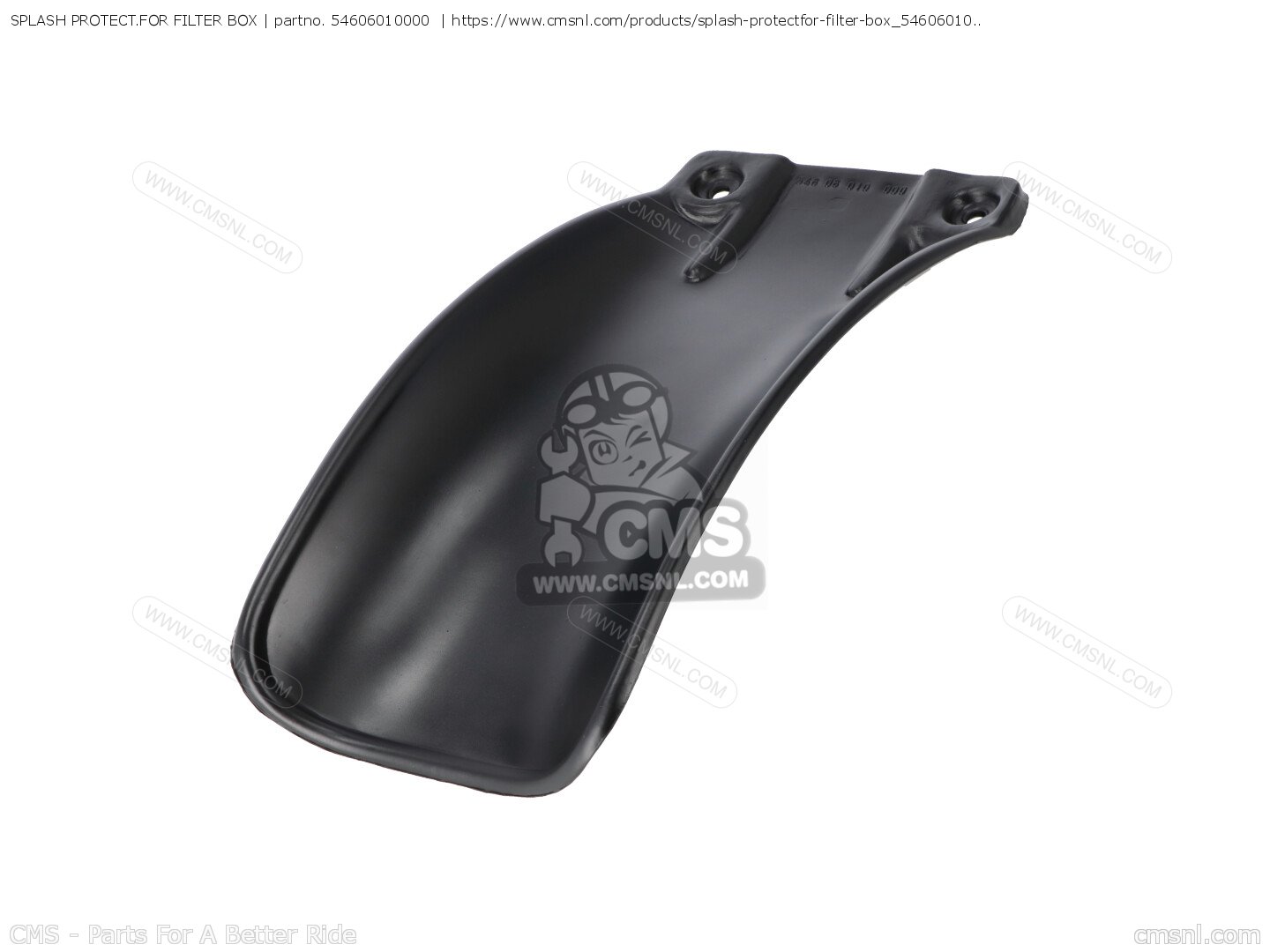 SPLASH PROTECT.FOR FILTER BOX for 640 LC4 SUPERMOTO BLACK Europe 2006 ...