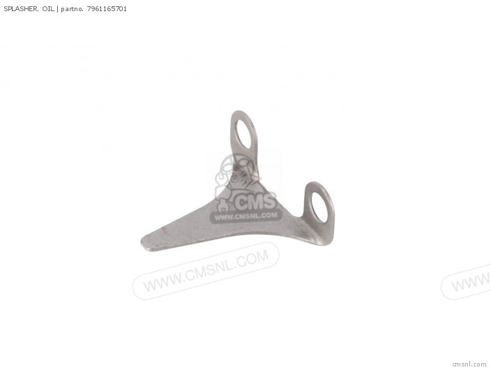 7961165701: SPLASHER, OIL Yamaha - buy the 796-11657-01-00 at CMSNL