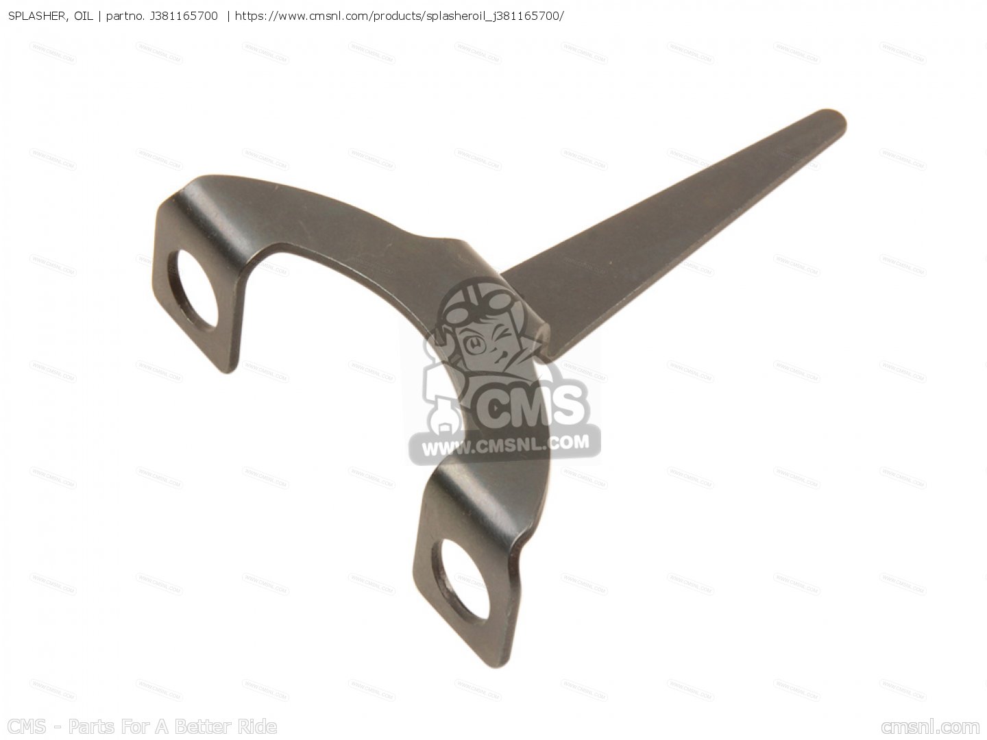 J381165700: Splasher, Oil Yamaha - buy the J38-11657-00 at CMSNL