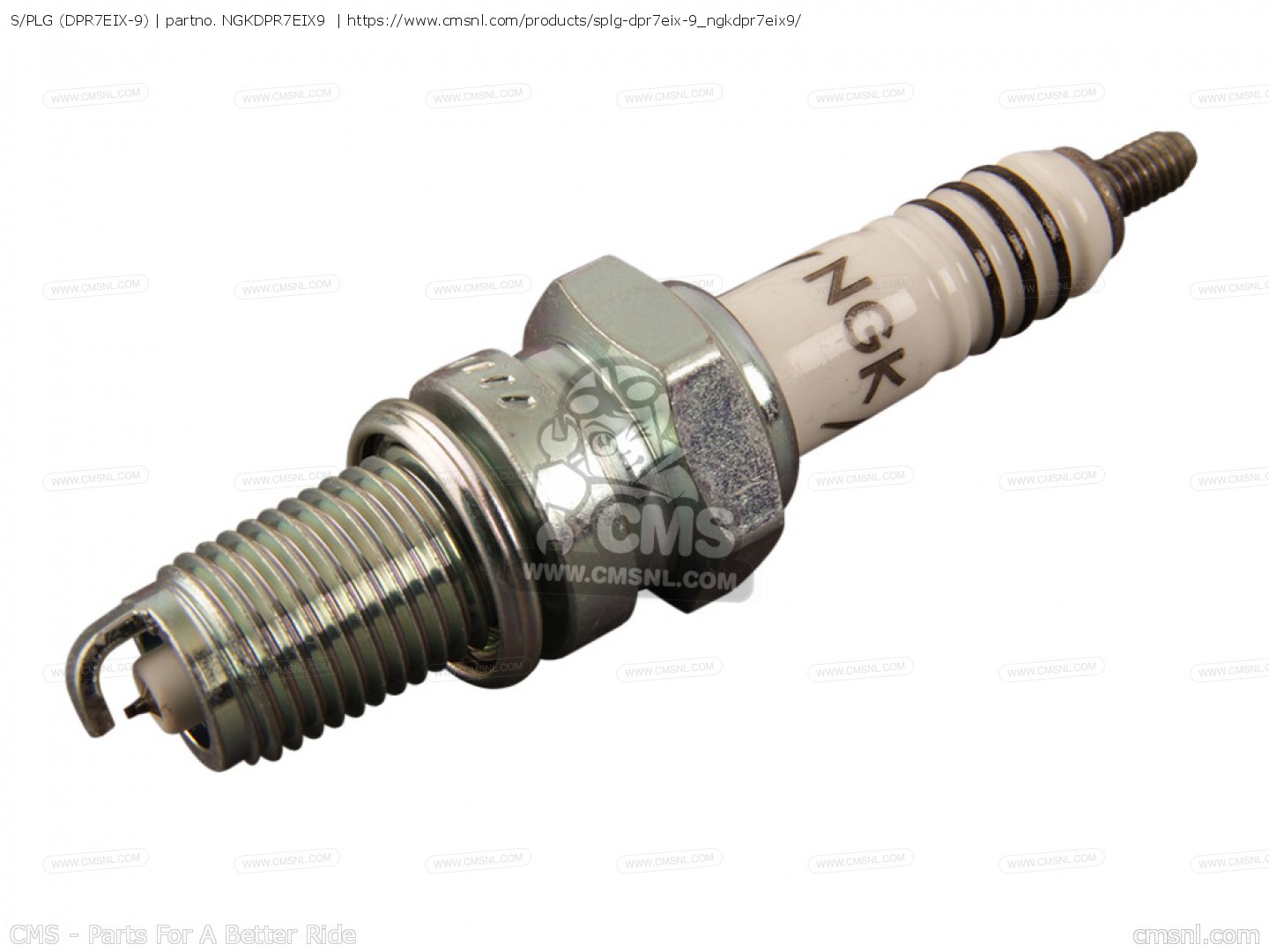 NGKDPR7EIX9: S/plg (dpr7eix-9) Honda - buy the NGK-DPR7EIX-9 at CMSNL