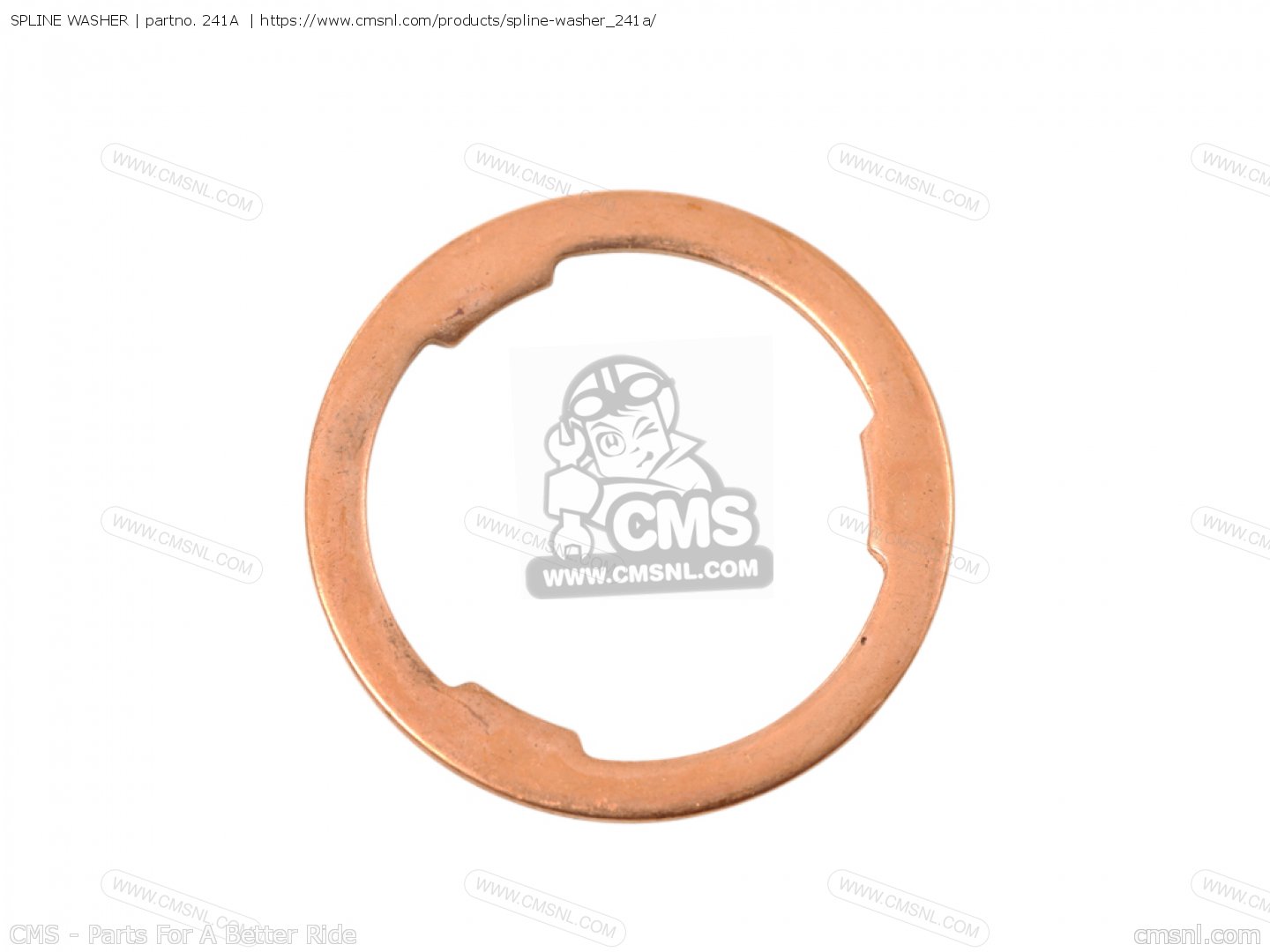 241A: SPLINE WASHER Takegawa - buy the 241-A at CMSNL