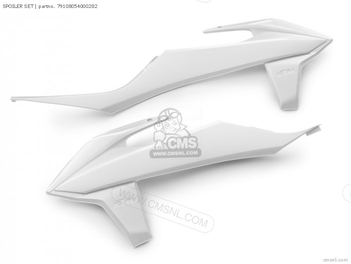 79108054000282: Spoiler Set Ktm - buy the 79108054000282 at CMSNL